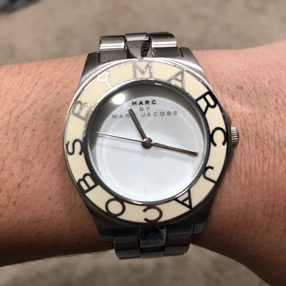 Marc By Marc Jacobs | Accessories | Marc Jacobs Silver Watch | Poshmark